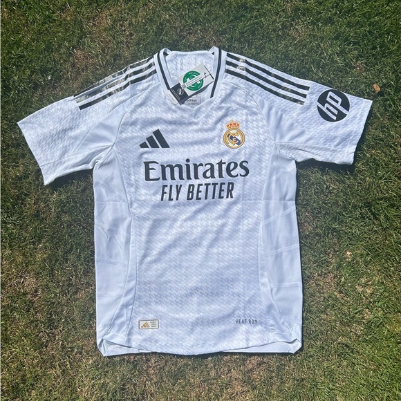 adidas | Shirts | 2425 Real Madrid Home Player Version Jersey Large ...